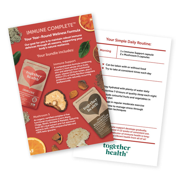 Immune Complete Bundle Card – Together Health
