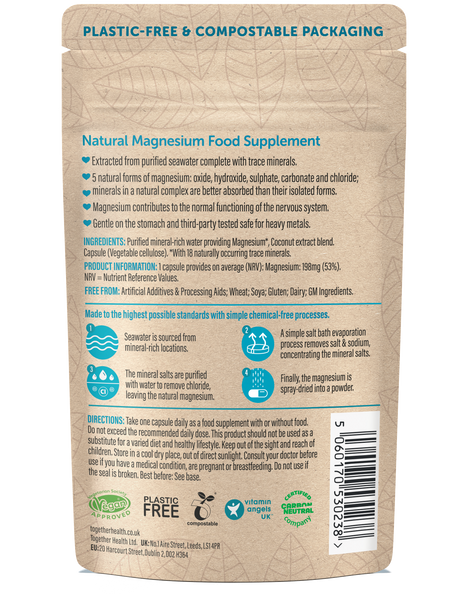 Magnesium Supplements & Tablets - Vegan - Together Health