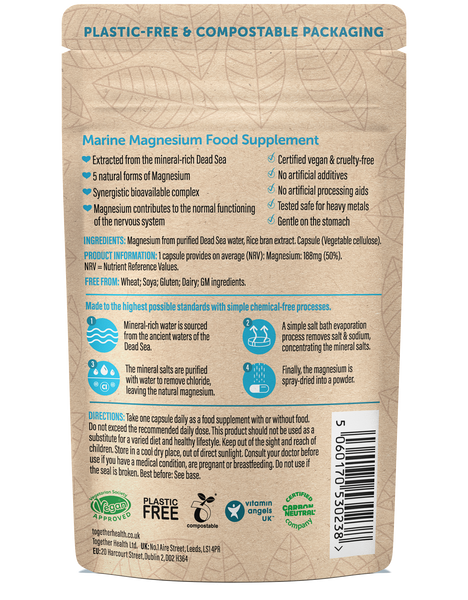 Magnesium Supplements & Tablets - Vegan - Together Health